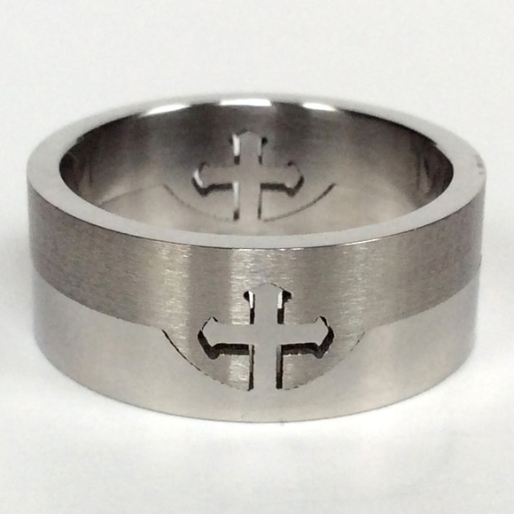 DGstyle | Accessories | Mens Cross Pattern Ring | Poshmark